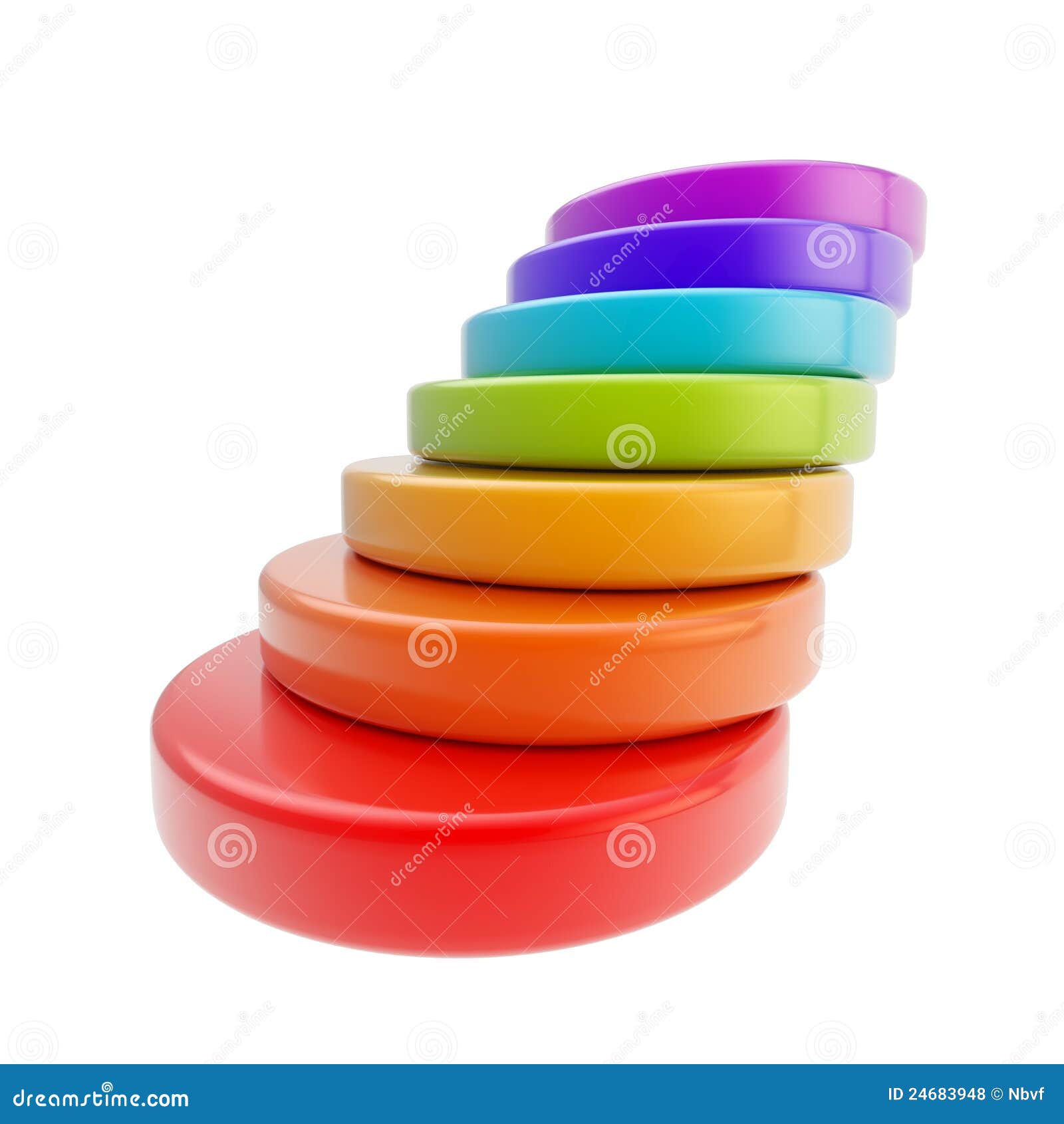 Seven Step Plan As a Staircase Stock Illustration - Illustration of ...