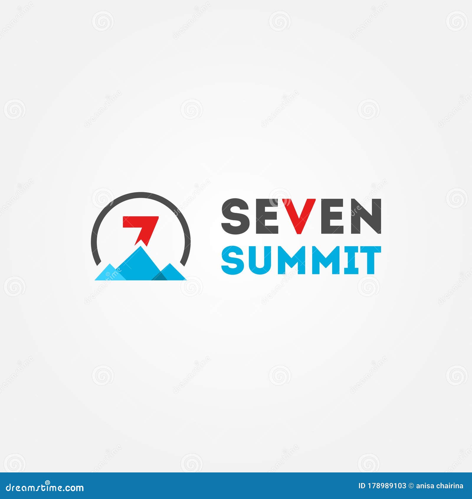 Seven Summits Cartoon Vector | CartoonDealer.com #73538287