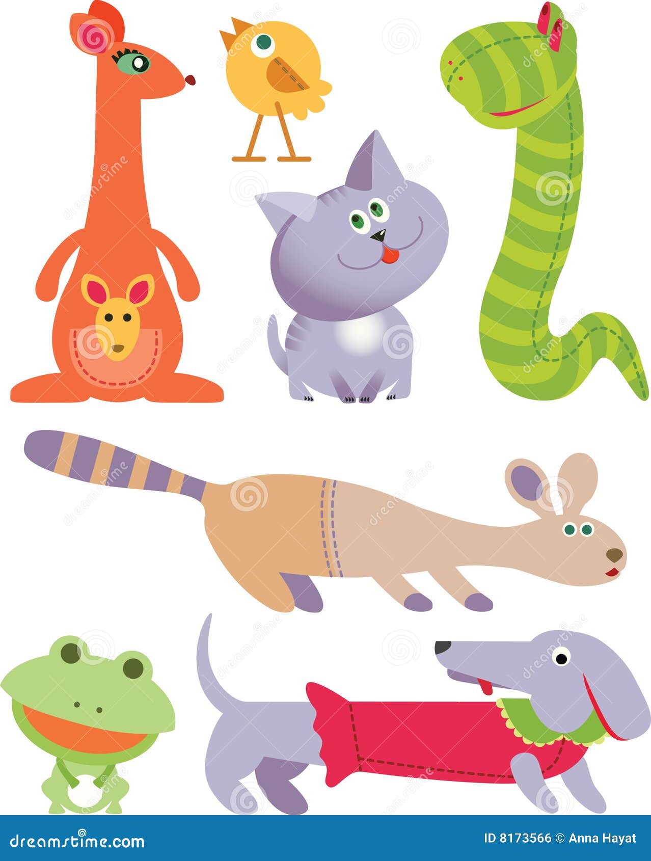 Seven Toys icon set stock vector. Illustration of boys - 8173566