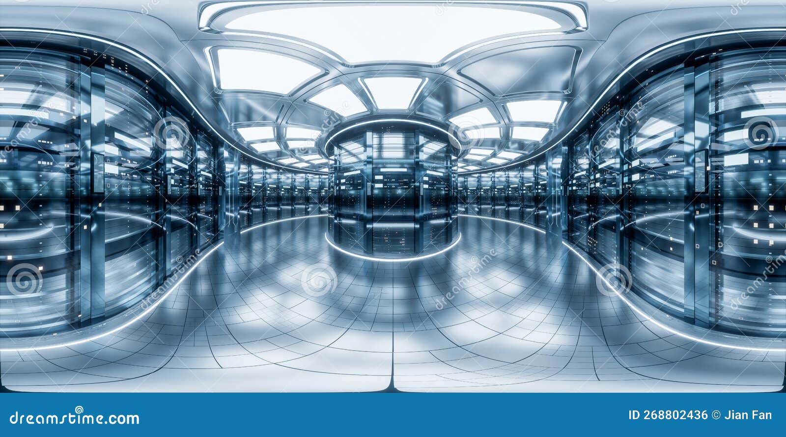 3d Rendering. 180 Degree Round View Of Thai Pan Pipe Khean With ...