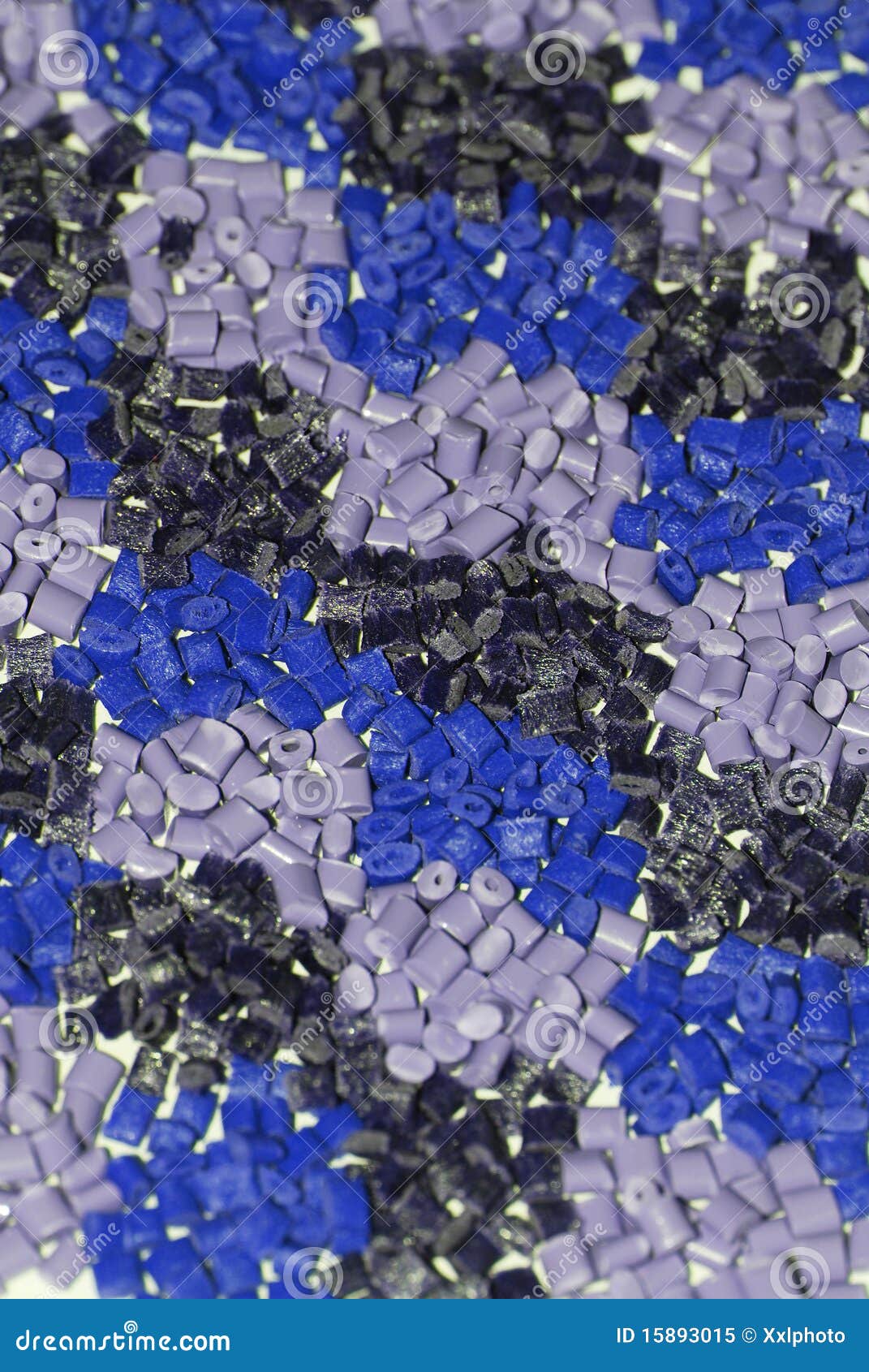 Several blue polymers stock image. Image of coloring - 15893015