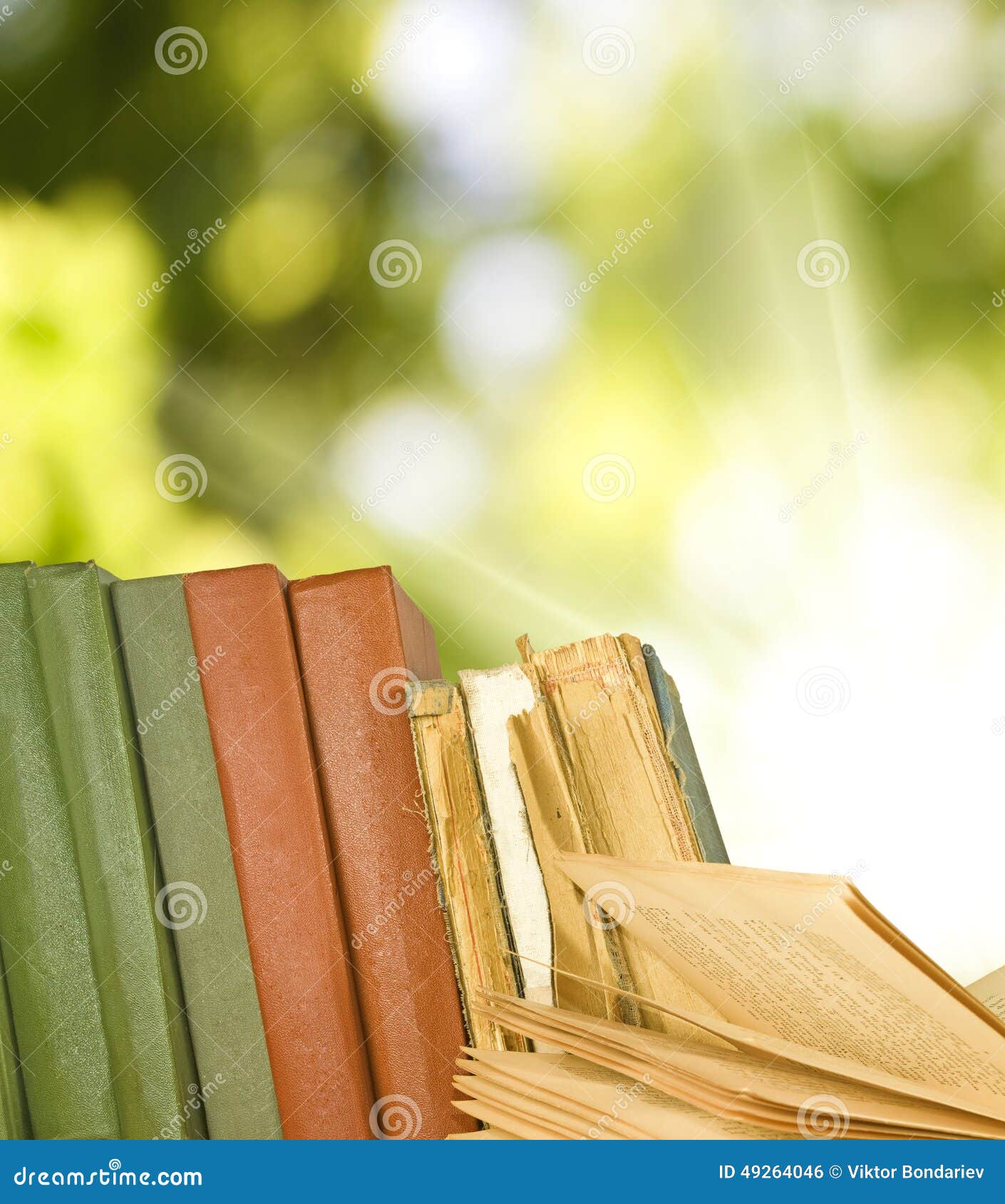 Several books stock photo. Image of stack, bookcase, science - 49264046