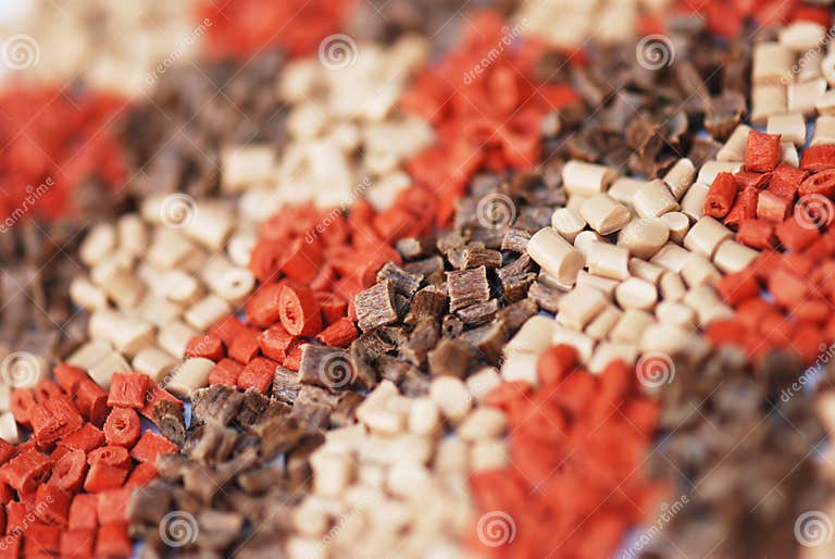 Several brown polymers stock image. Image of analysis - 15893029