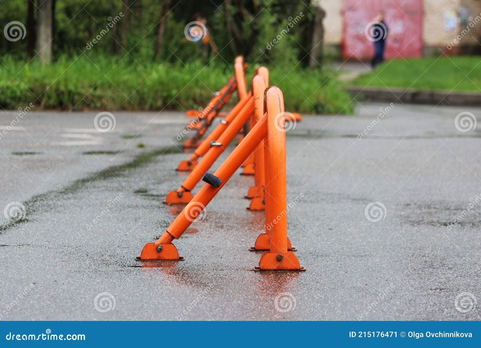 Parking Barriers Stock Image | CartoonDealer.com #27337903