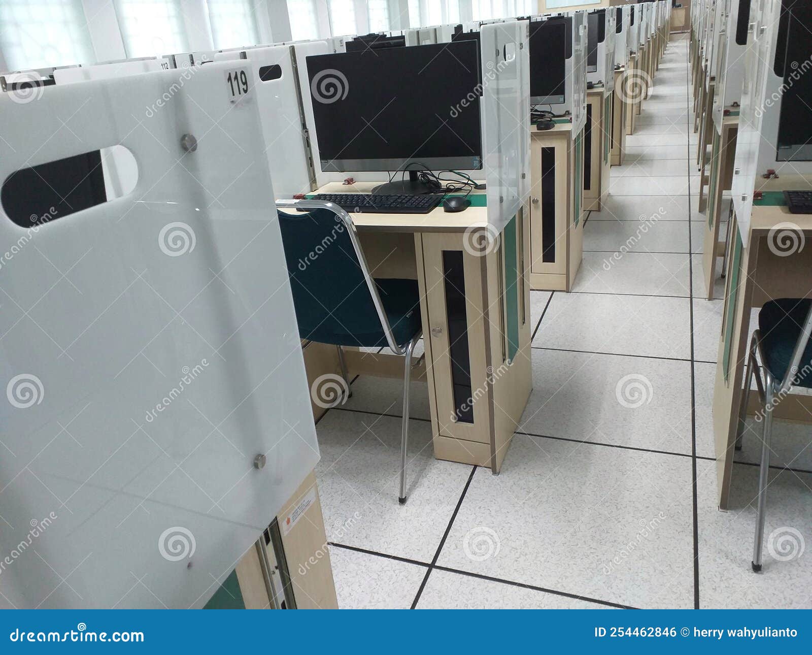 Several Computers that are Ready To Be Used in the Computer Laboratory ...