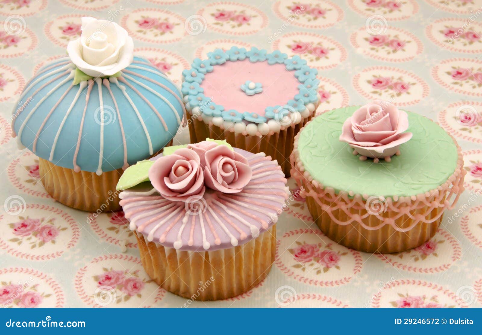 Several cupcakes stock photo. Image of confectionery - 29246572