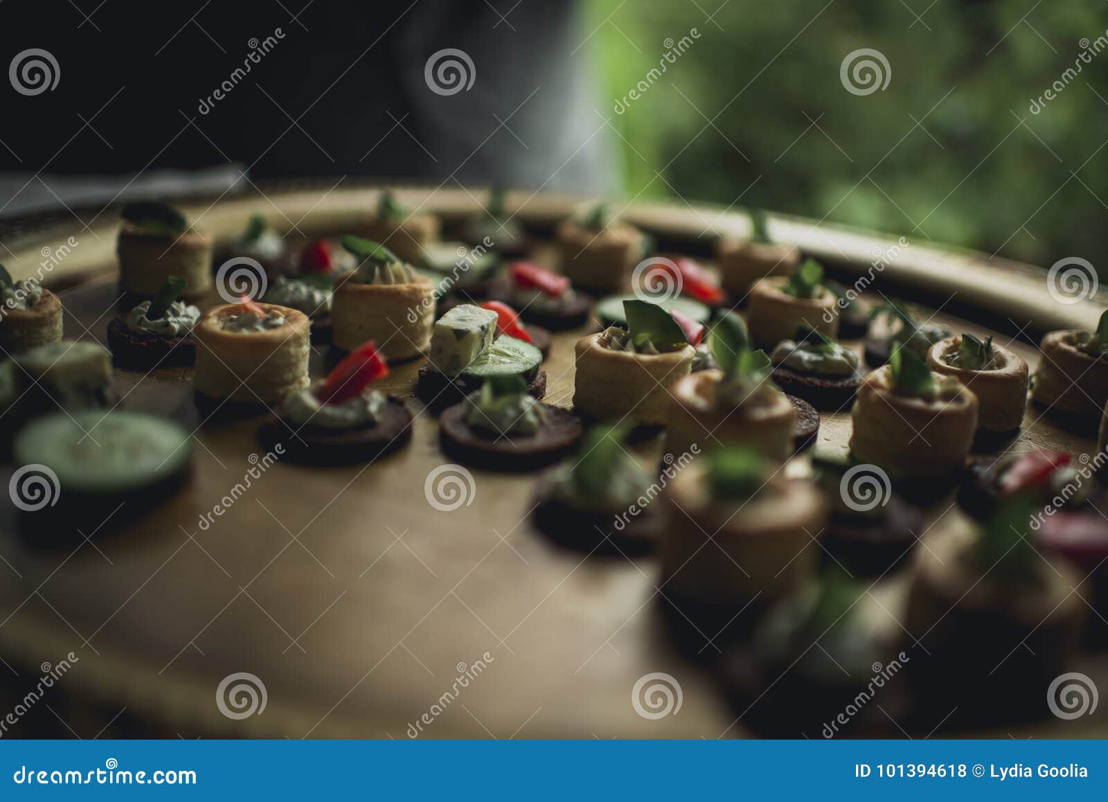 Variety of appetizer stock photo. Image of healthy, salad - 101394618