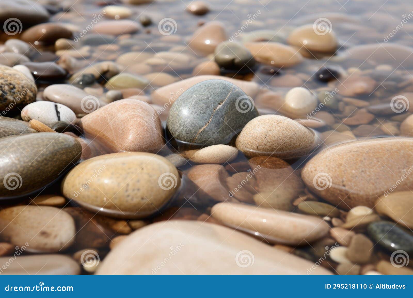 Several Different Sized Rocks Surrounding a Tiny Pebble Stock Photo ...