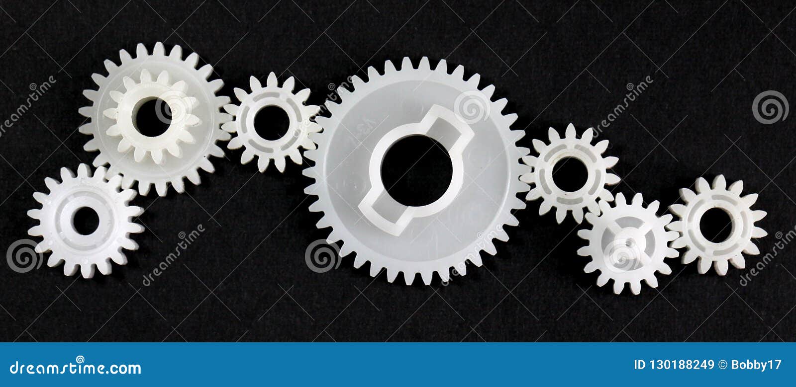 Several Gears that are in Connection Stock Image - Image of industry ...