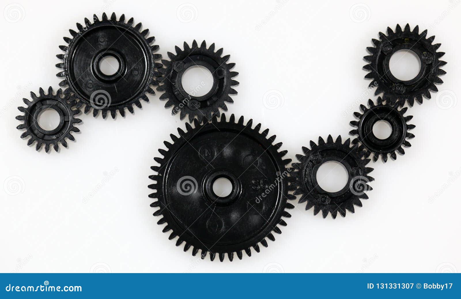 Several Gears that are in Connection Stock Image - Image of conceptual ...