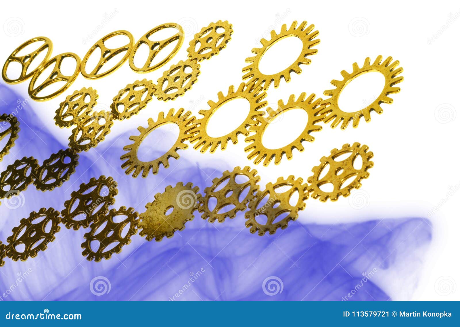 Gears stock image. Image of power, mechanics, brass - 113579721