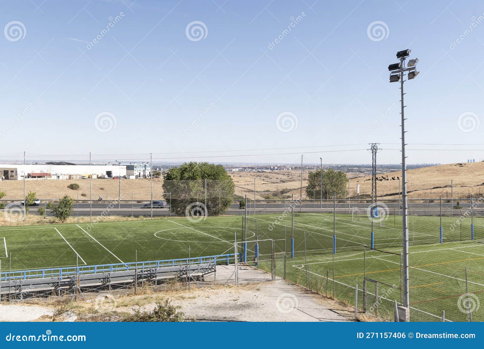 Several Grass Soccer Training Fields for Youth and Children S Teams ...