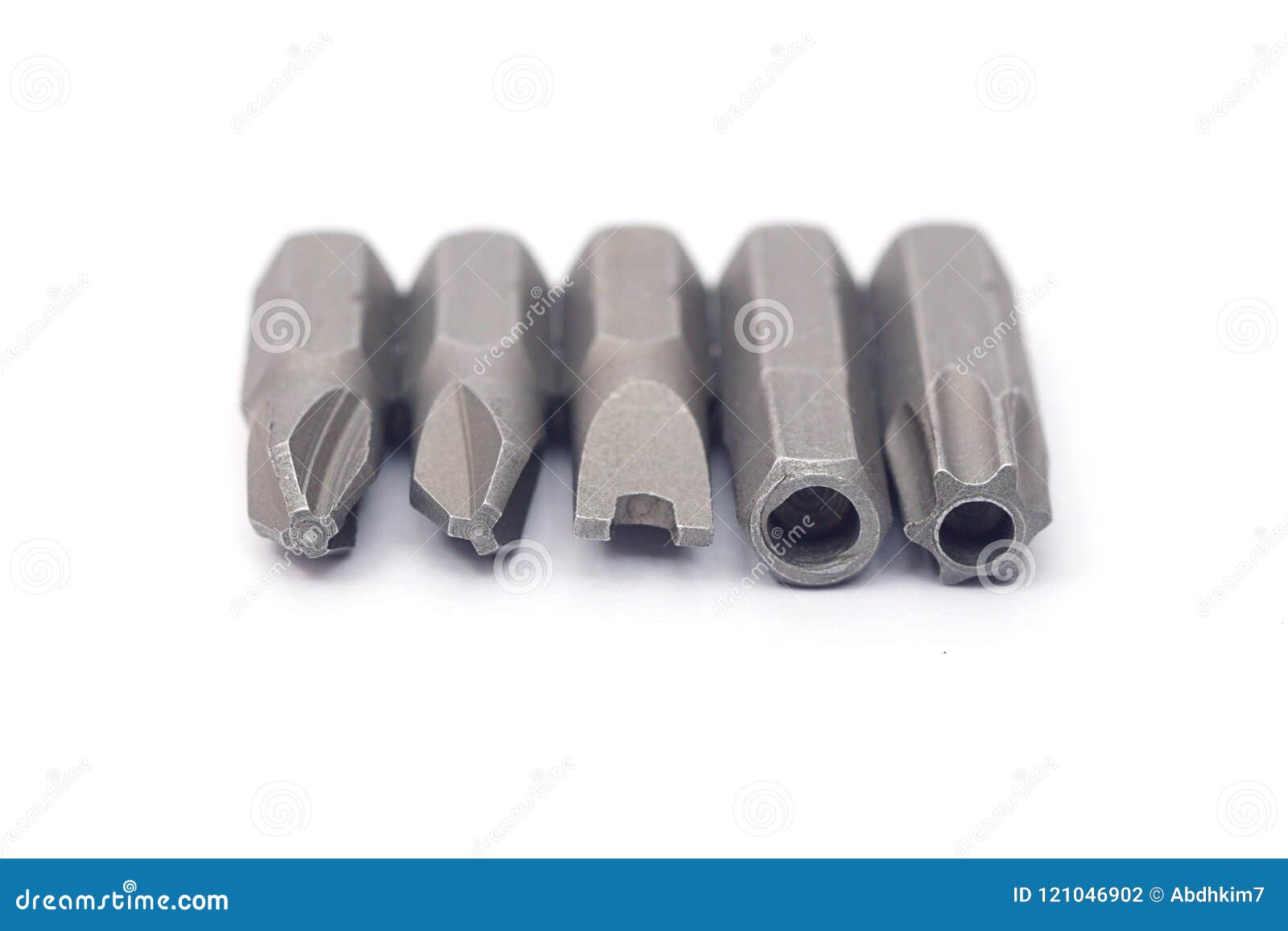 Insert screwdriver bits stock photo. Image of triwing - 121046902