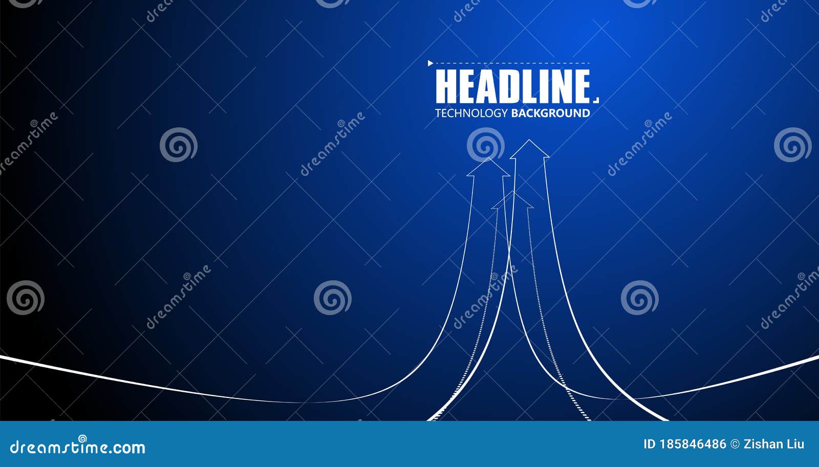 Several Interlaced Extended Arrows Symbolize the Moral of Growth and ...