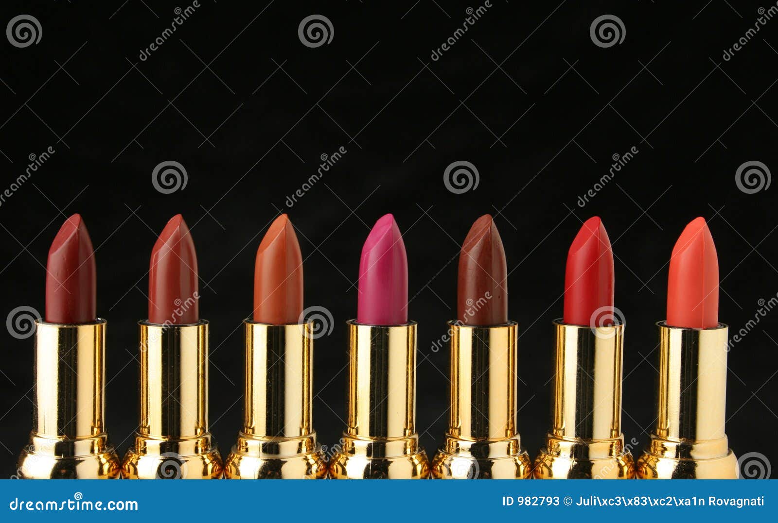 Several Lipsticks for Make Up Stock Image - Image of rust, glamor: 982793