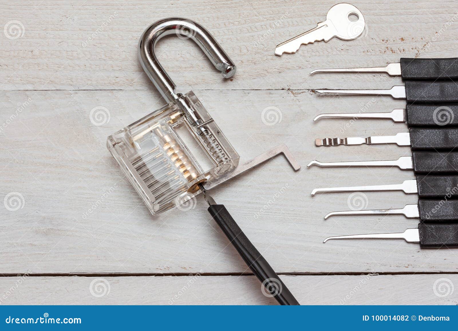 An lock pick stock photo. Image of lock, picks, metallic - 100014082