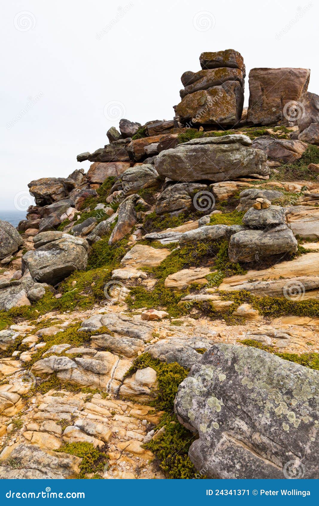 Several Loose Rocks on the Ground Stock Image - Image of background ...