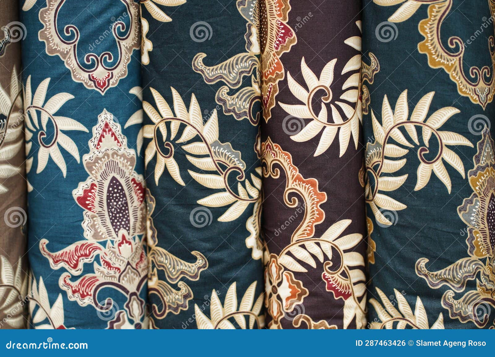 Several Models of Batik Cloth. Stock Photo - Image of outerwear ...