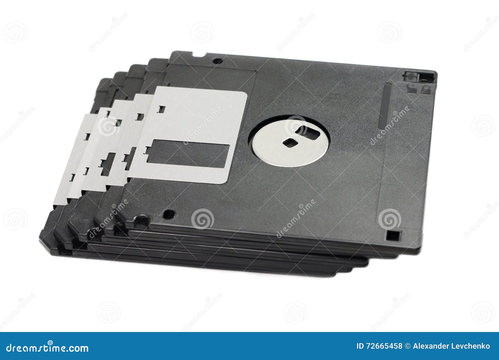 Several New Computer Diskettes Stock Photo - Image of storage ...