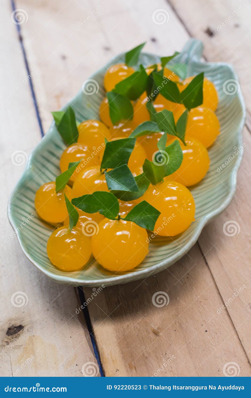 Several Orange Balls in a Tile Dish. Stock Image - Image of tangerine ...