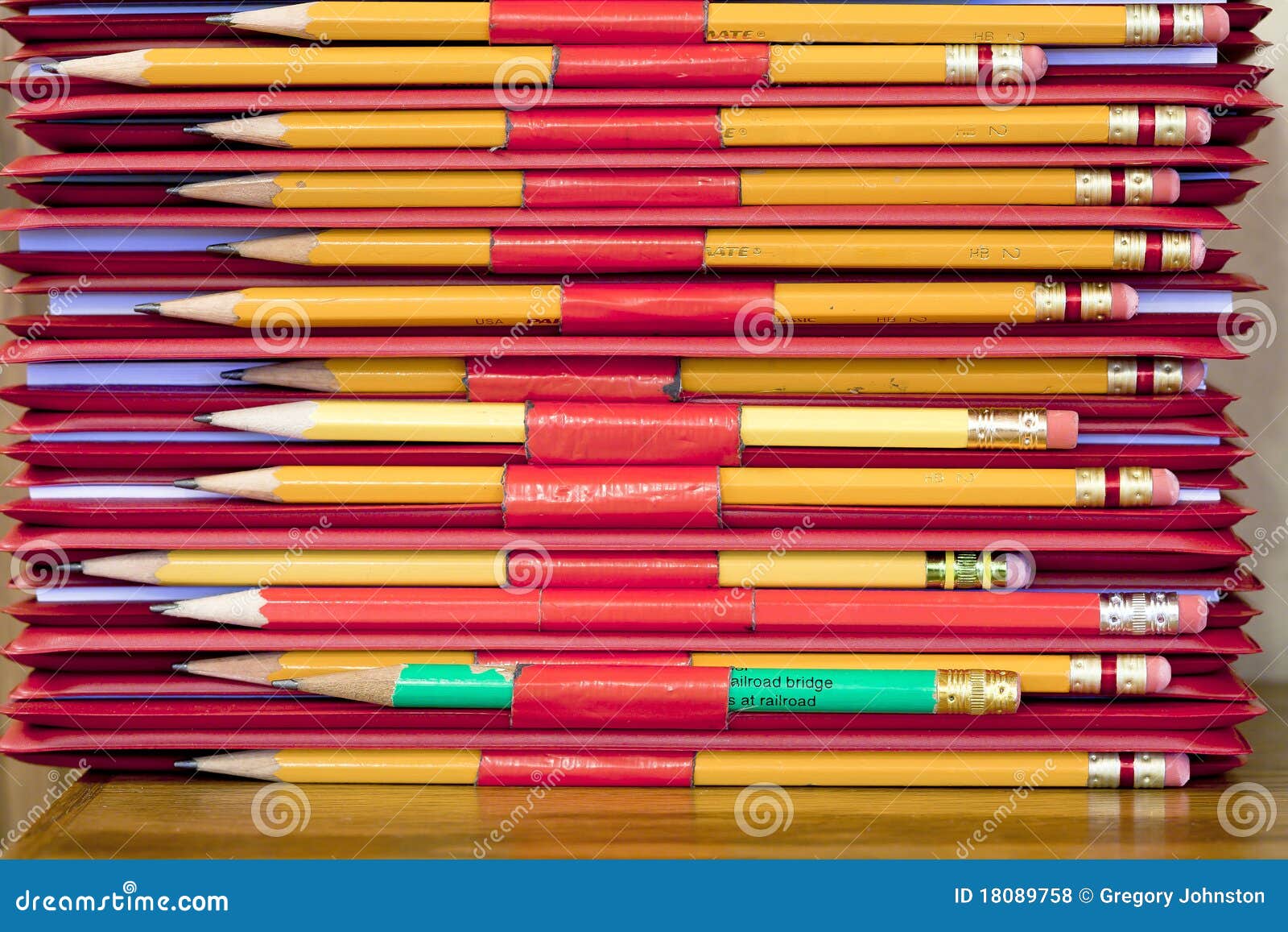 Several pencils. stock photo. Image of white, concept - 18089758