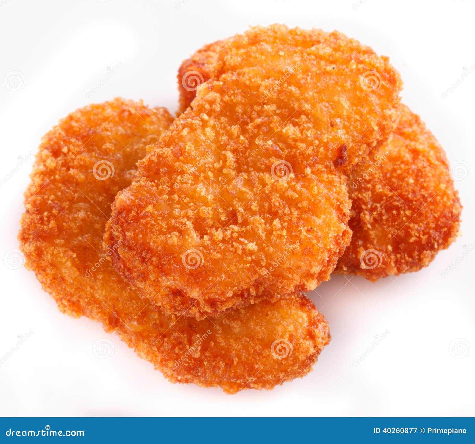 Several Pieces of Chicken Nuggets Stock Image - Image of cuisine ...