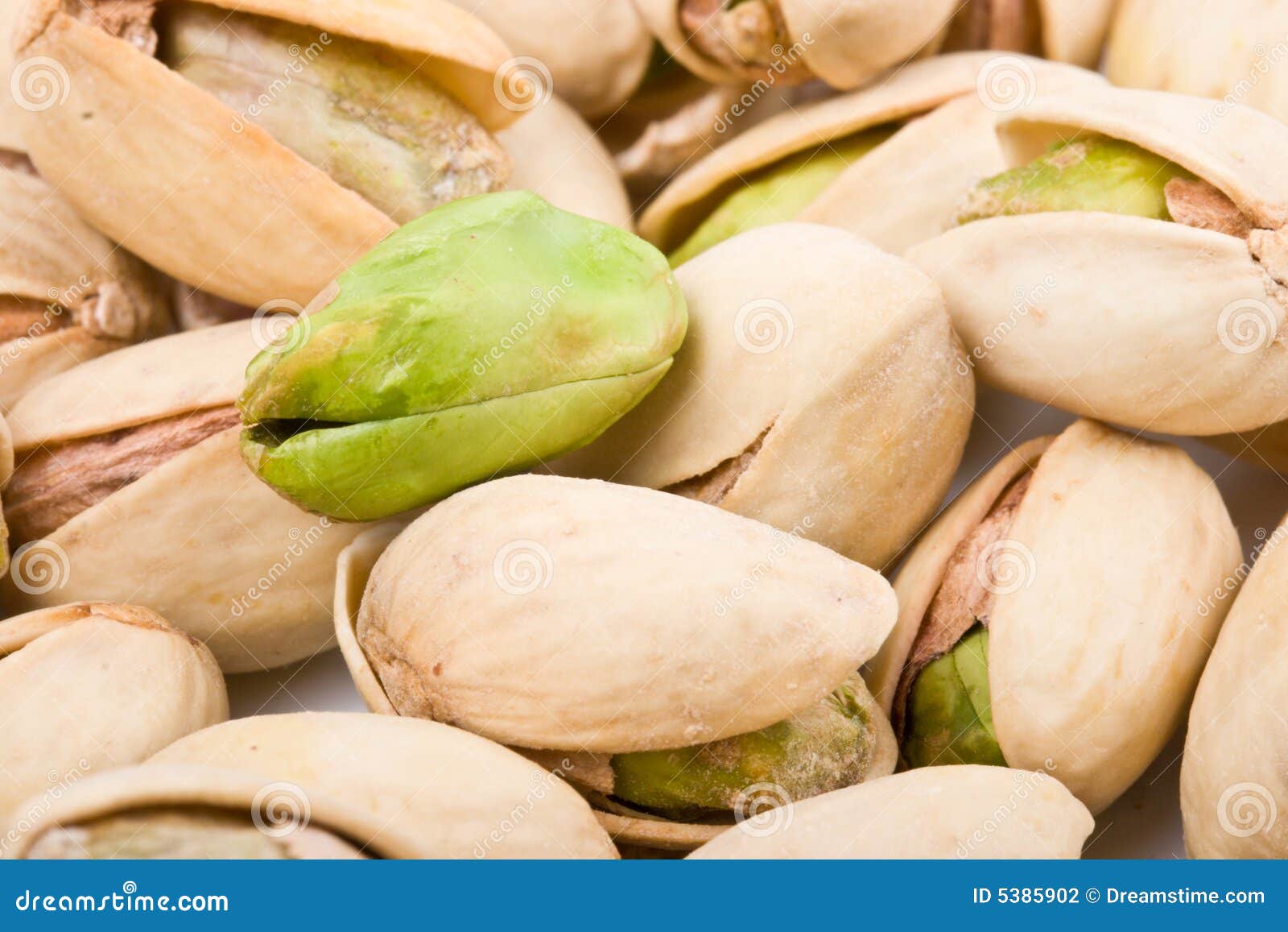 Several pistachio nuts stock photo. Image of core, single - 5385902