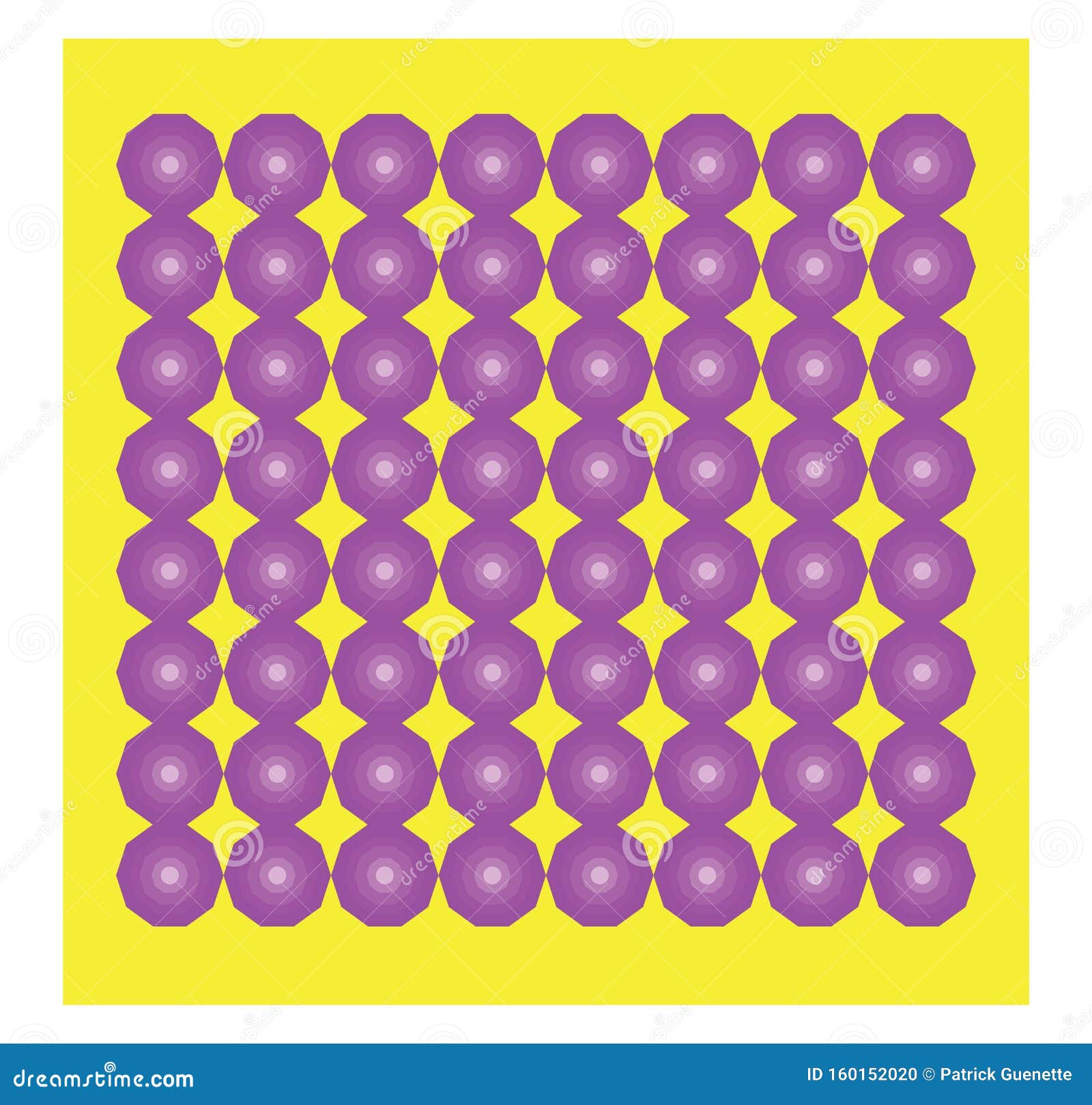 Decagon Vector Pattern, Repeating Decagon Cut Into Four Circling On ...