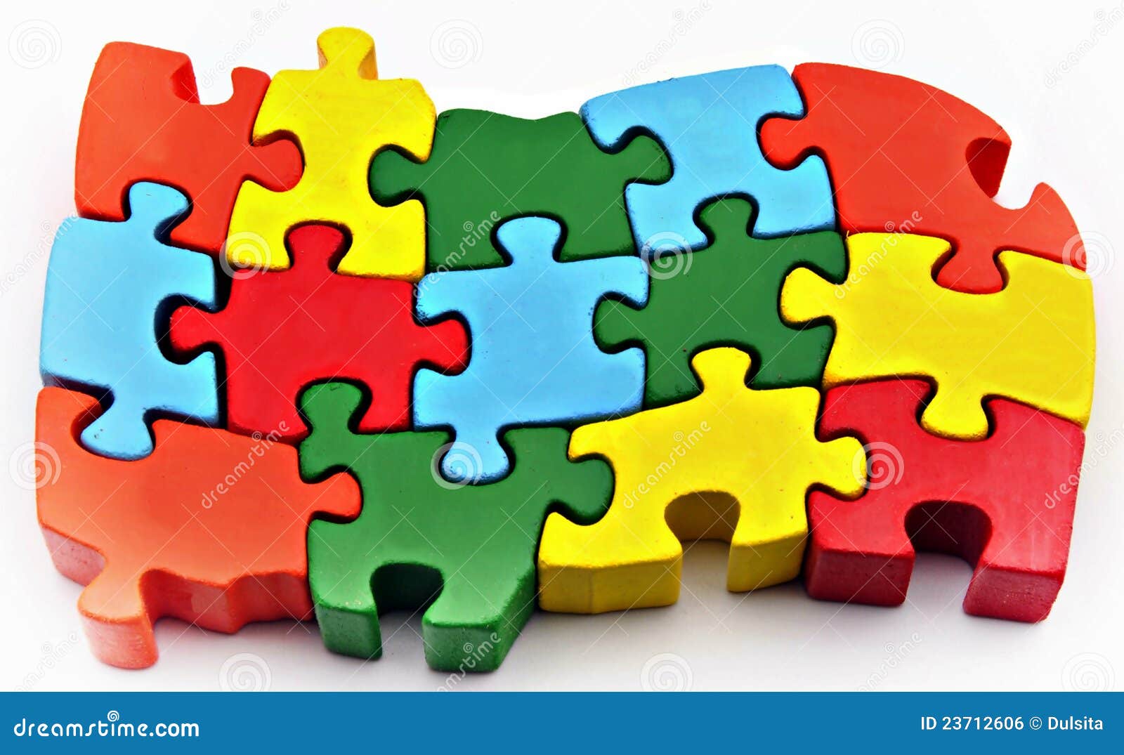 Several puzzle pieces stock photo. Image of evolution - 23712606