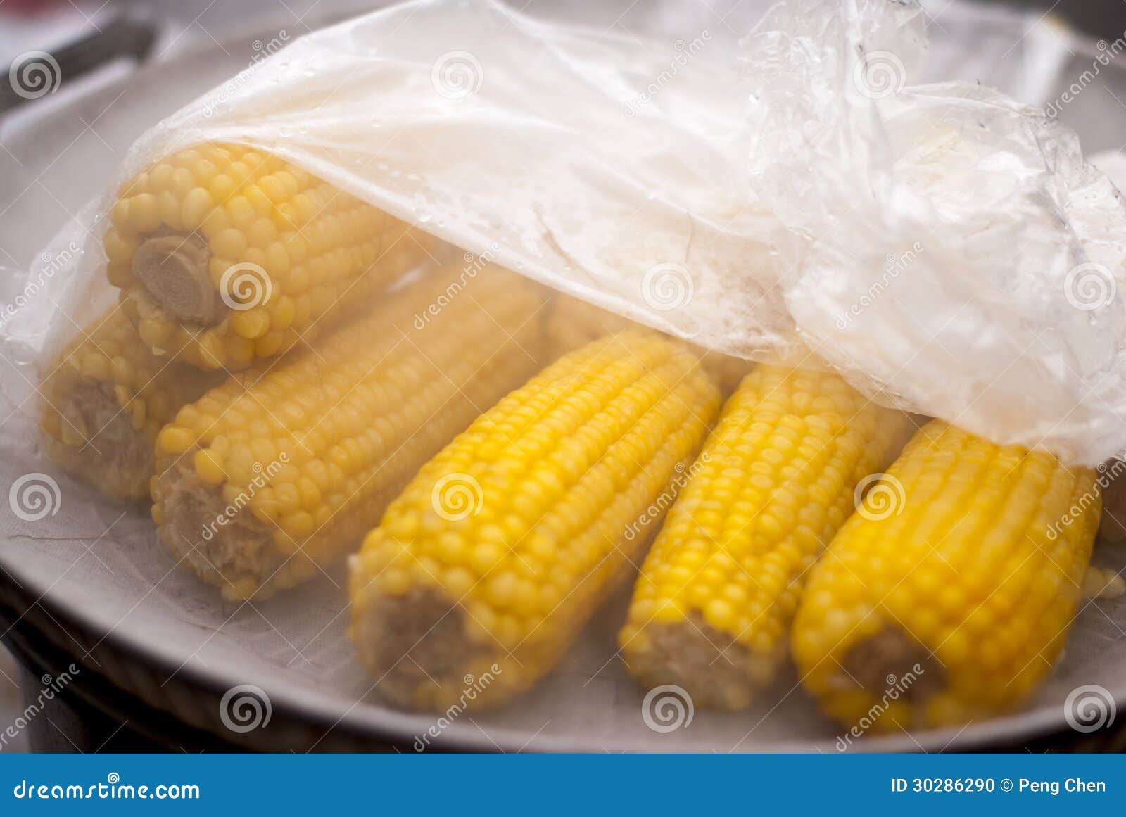 Cooked corn stock photo. Image of gold, agriculture, kitchen - 30286290