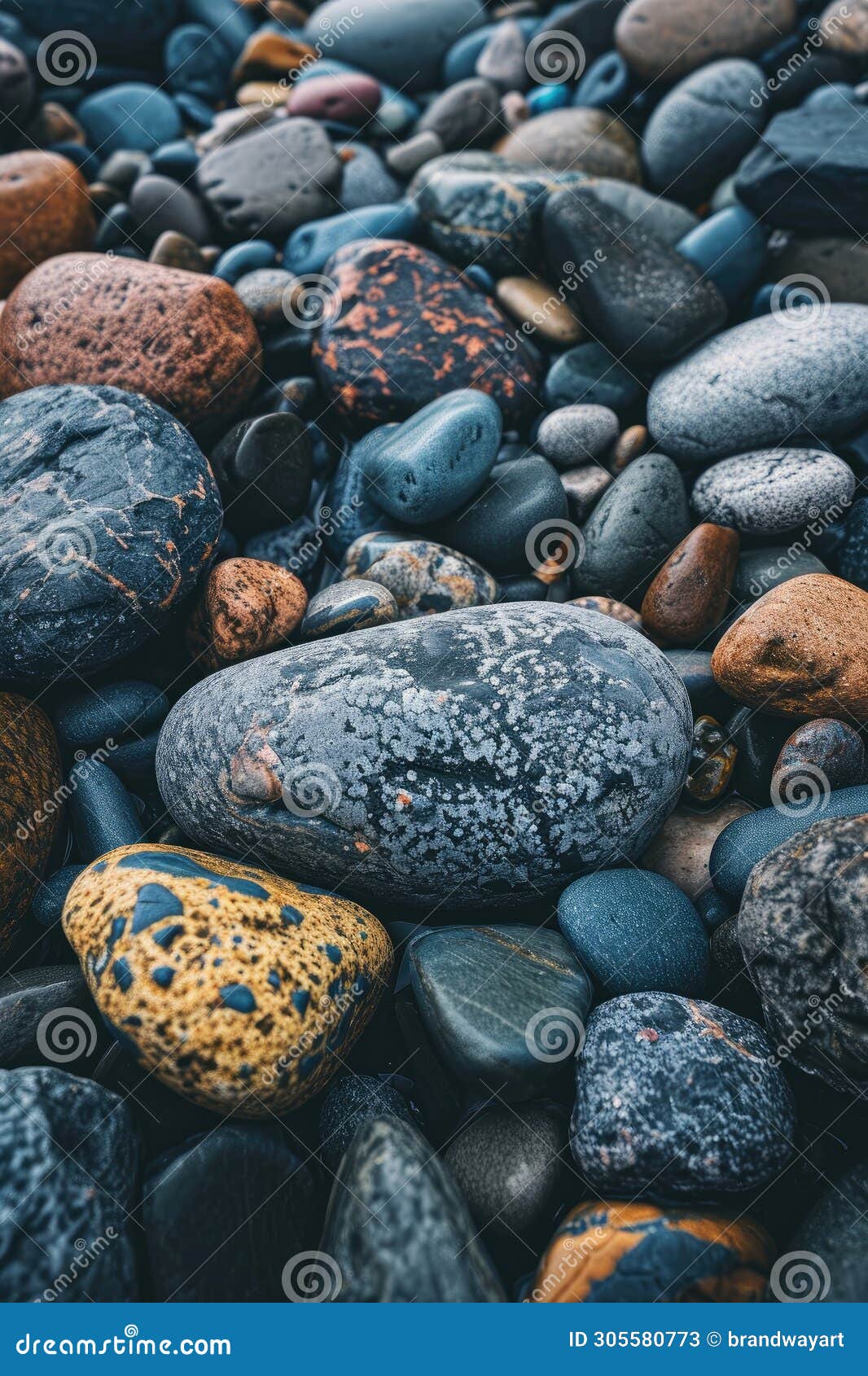 Cluster of Rocks Stacked Neatly Stock Illustration - Illustration of ...
