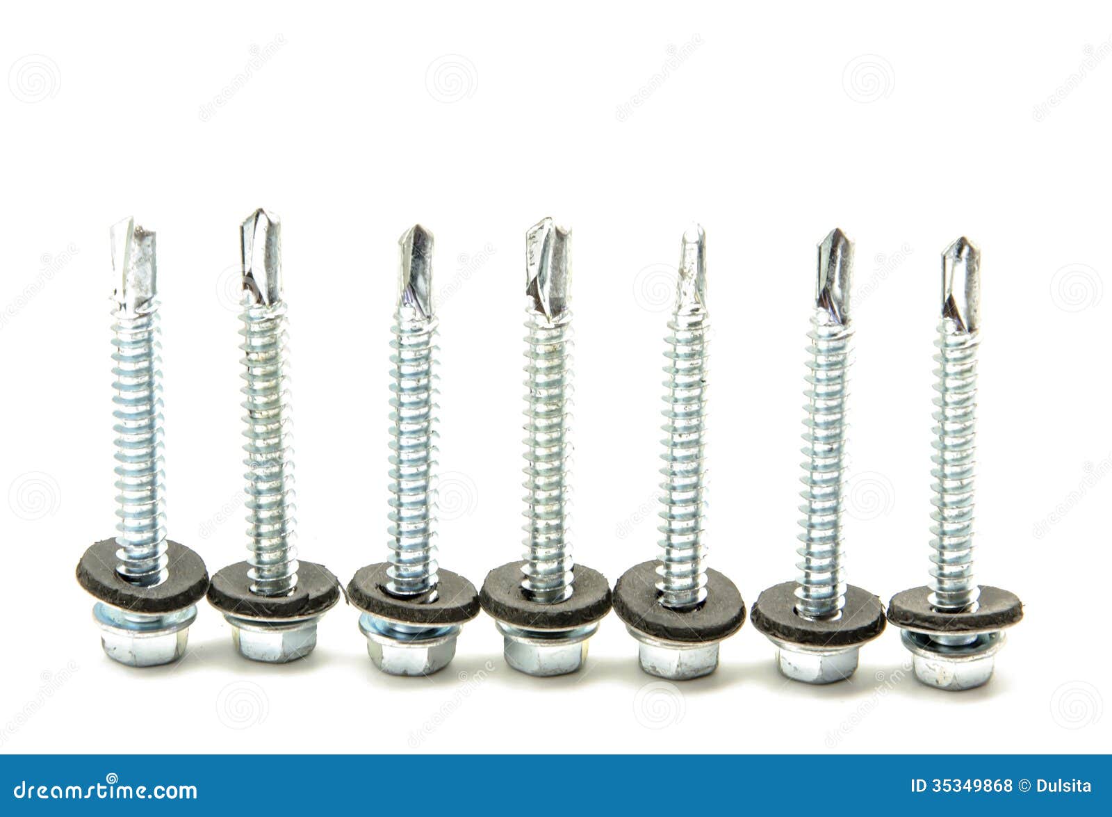 Several screws stock photo. Image of connections, restore - 35349868