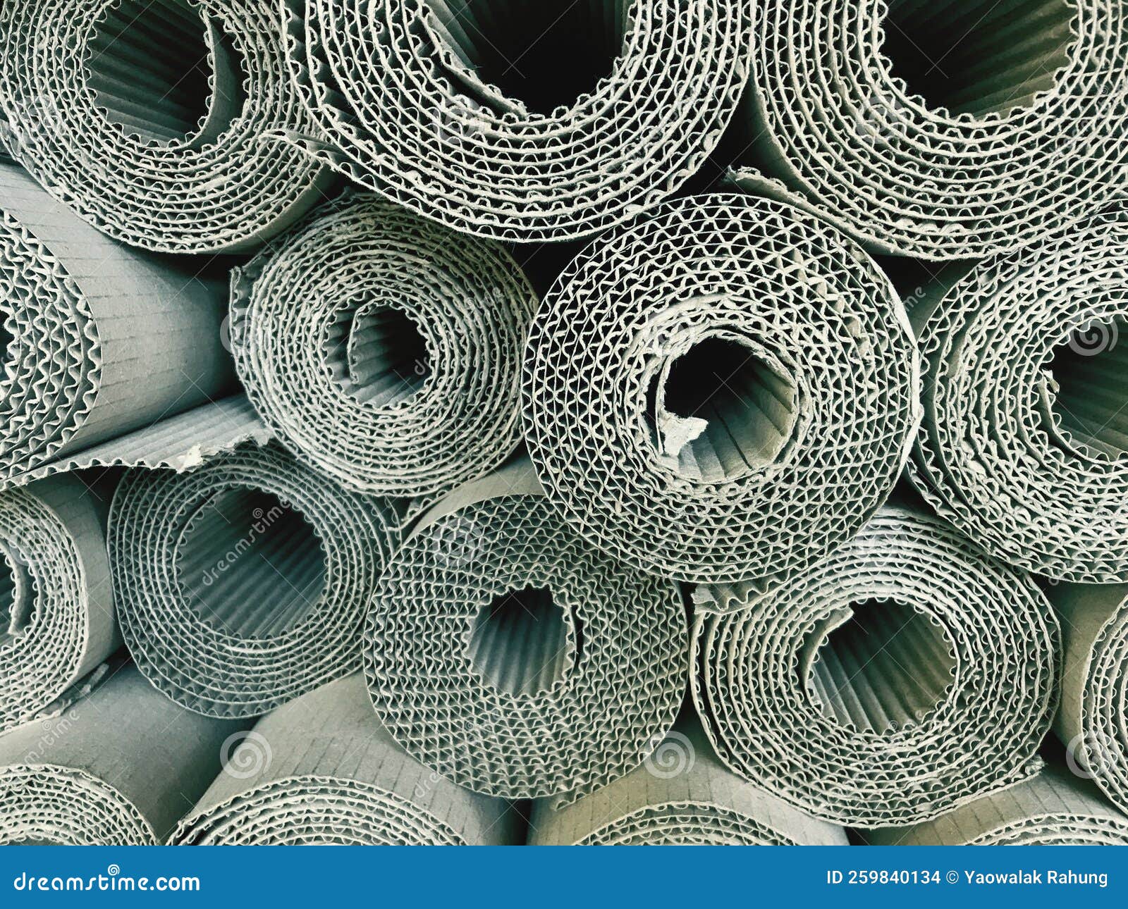 Several Scrolls are Stacked on Top of Each Other Stock Photo - Image of ...