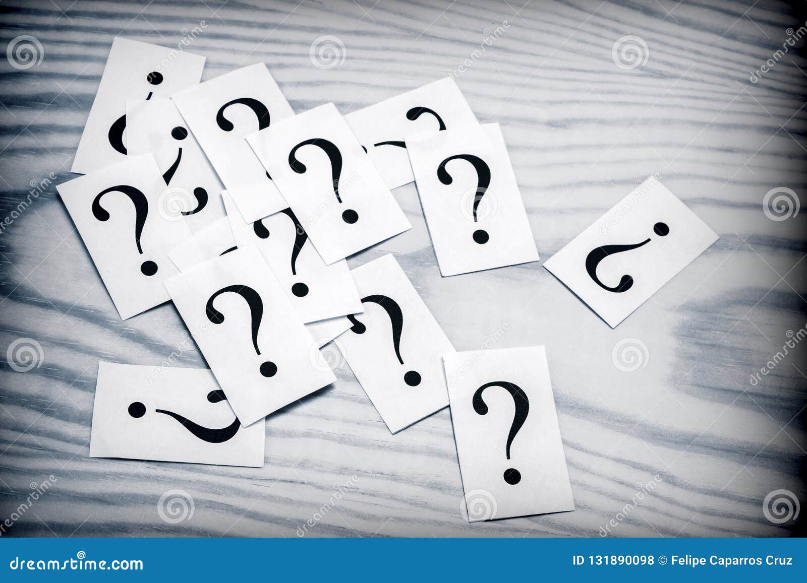 Several Signs of Interrogation Random Stock Photo - Image of innovation ...