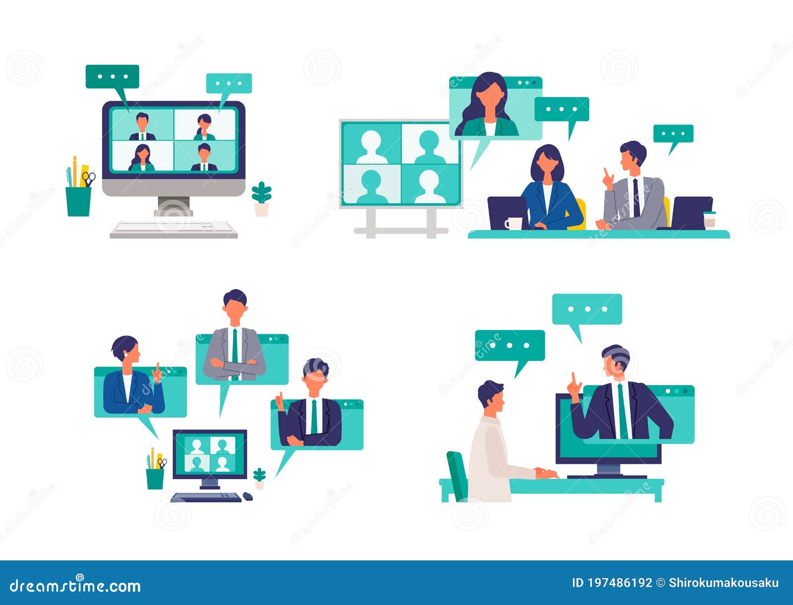 Several Situations of Telecommuting Work in the New Normal Lifestyles ...