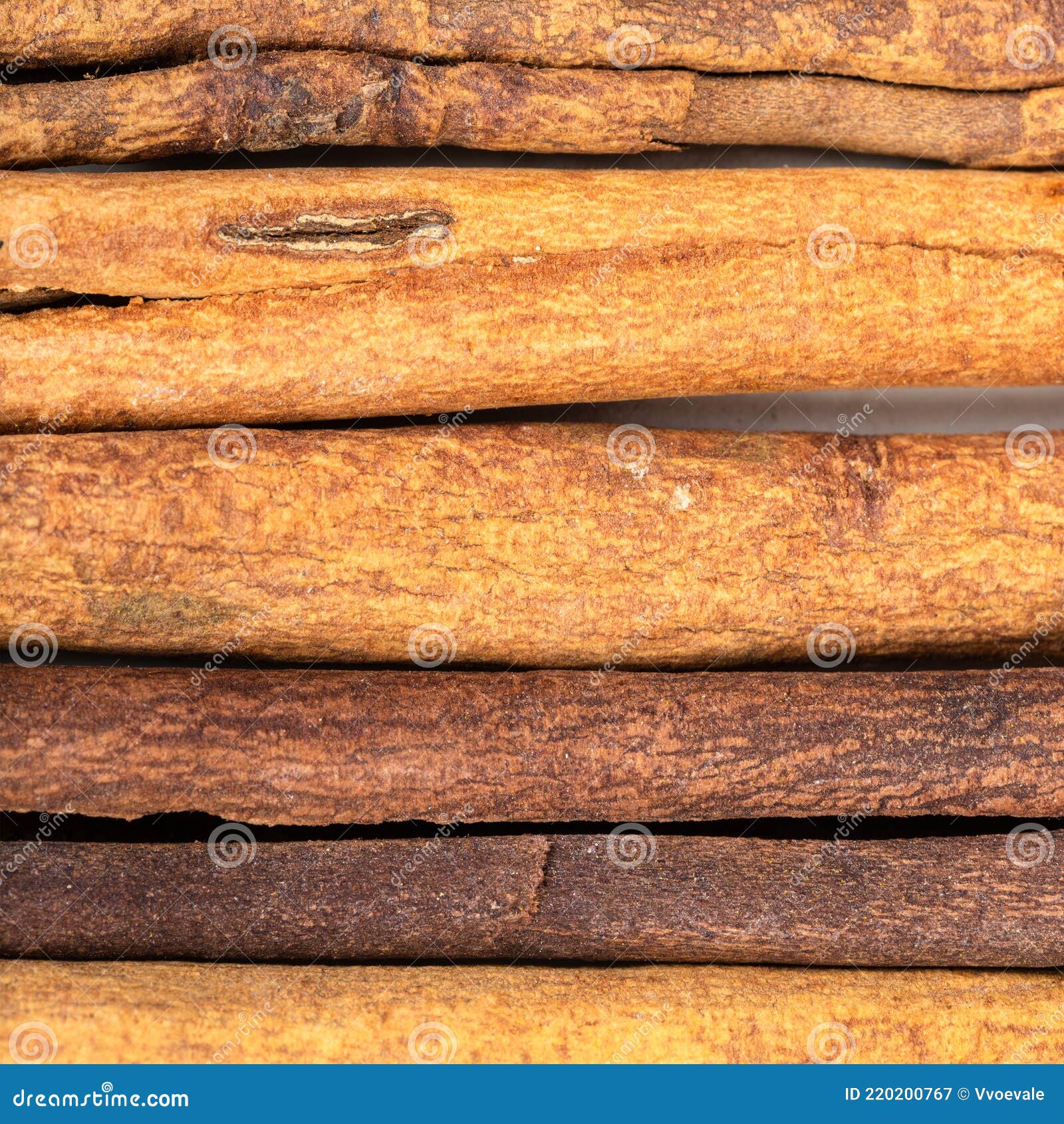 Several Sticks of Cassia Cinnamon Close Up Stock Image - Image of ...