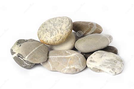 Several stones isolated stock photo. Image of background - 14515268