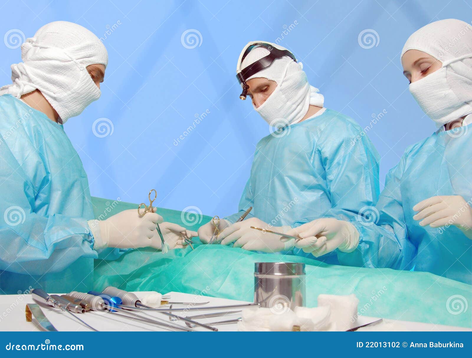Several surgeons stock photo. Image of clinic, insurance - 22013102