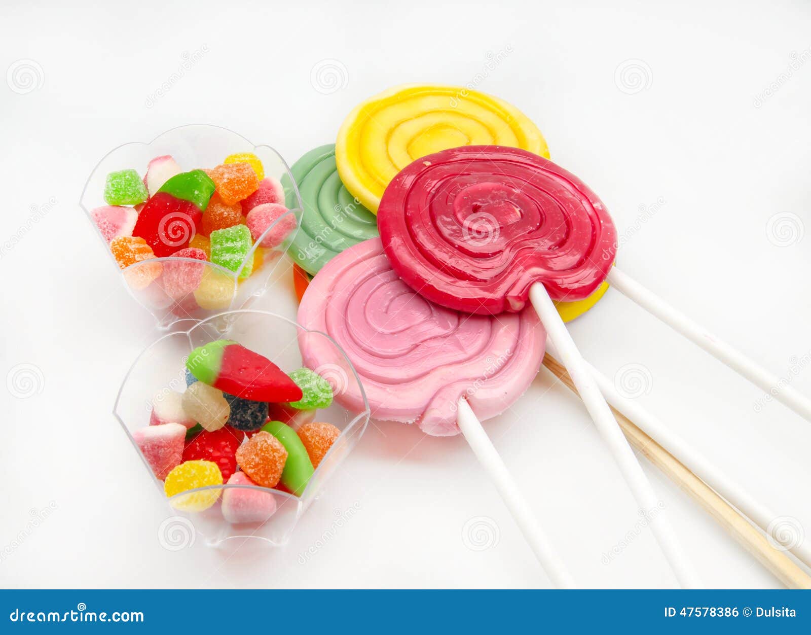Several sweet lollipops stock photo. Image of food, licorice - 47578386