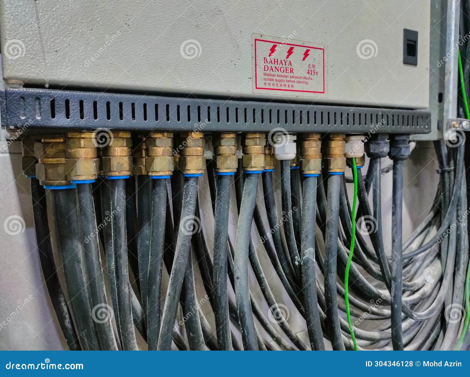 Several Types of Cables that Have Been Completed are Inserted into the ...