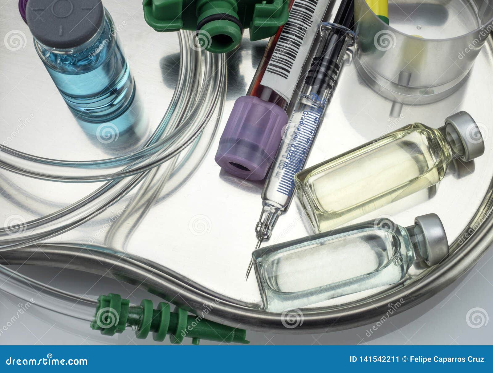Several Vials with Different Medication in Hospital Stock Image - Image ...