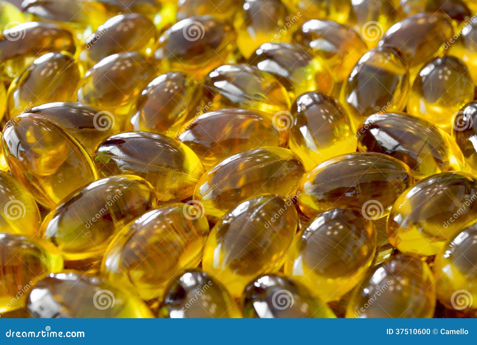 Several Yellow Pills stock photo. Image of clinical, medication - 37510600