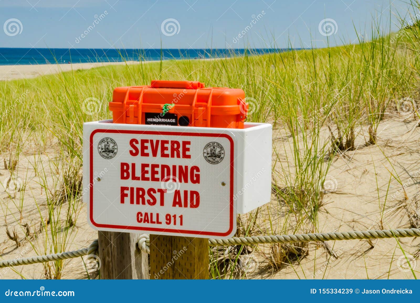 Shark Attack Severe Bleeding First Aid Kit Stock Image - Image of ...