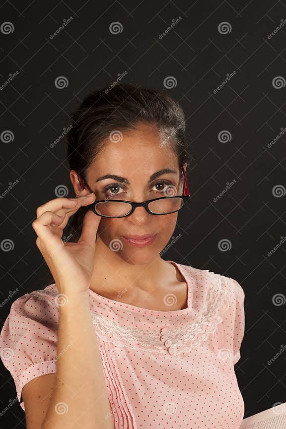 Severe look stock photo. Image of sceptical, portrait - 26419282