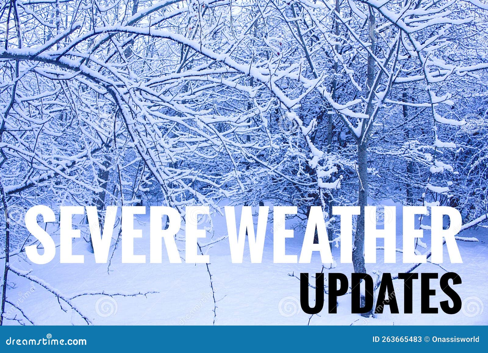 Severe Weather Conditions UK Header Background Illustration Abstract ...