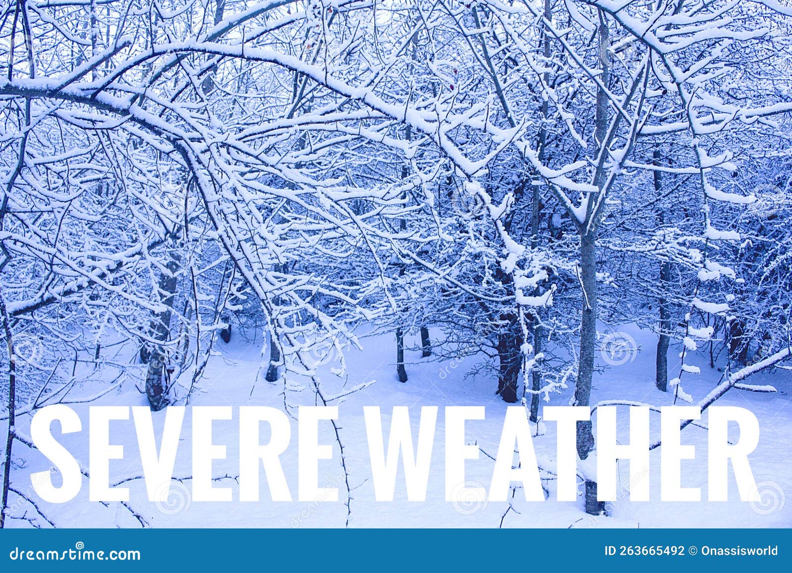 Severe Weather Conditions UK Header Background Illustration Abstract ...