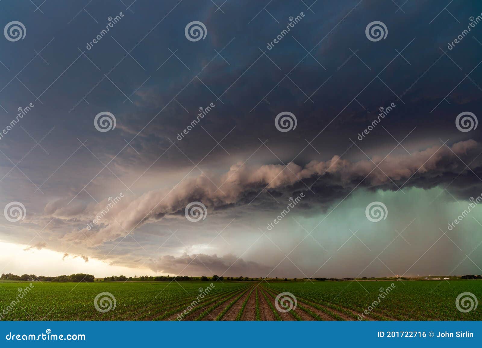 Severe Weather with Ominous Storm Clouds and Sky Stock Photo - Image of ...
