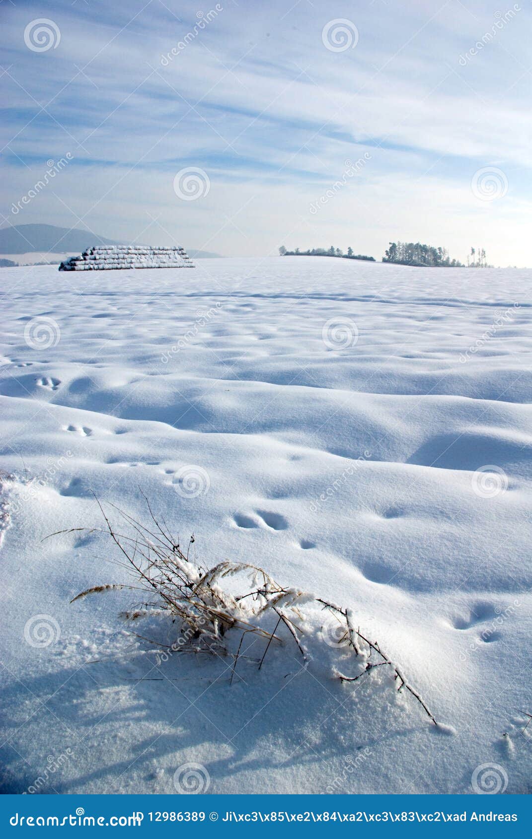 Severe Winter Weather On Roads Trough The Mountain Passes Of The ...