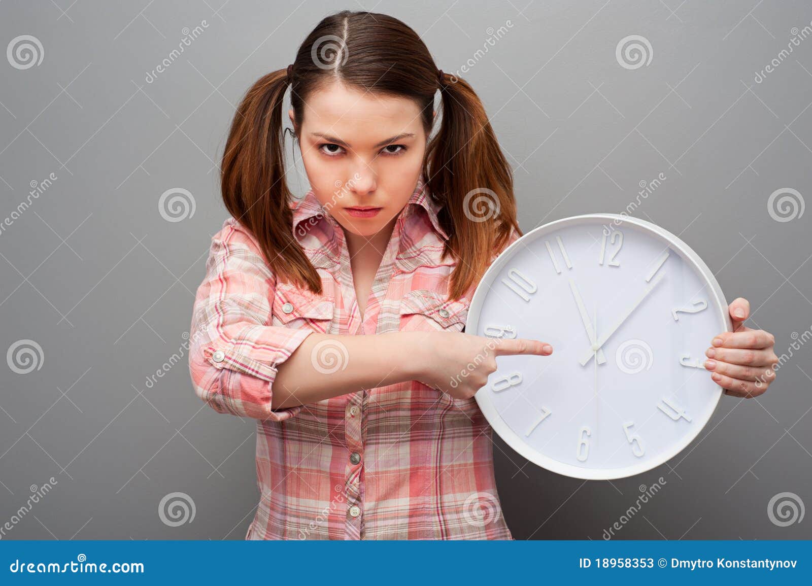 Severe Woman In Spectacles Royalty-Free Stock Photography ...