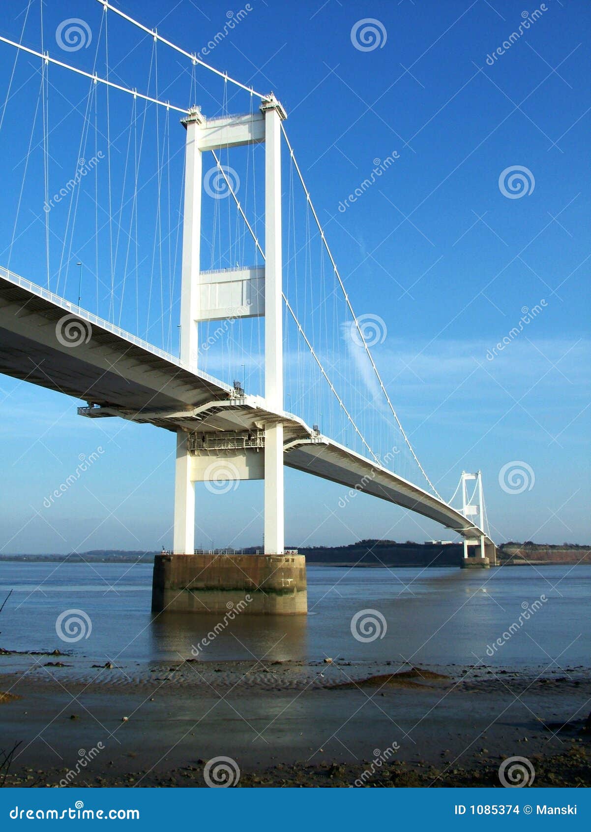 Severn Bridge #1 stock photo. Image of river, travel, span - 1085374